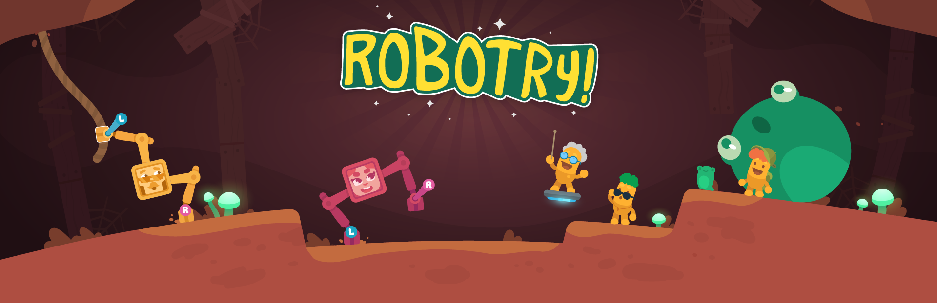 Lockpickle - The Everything Building, Robotry! and Puddle Knights